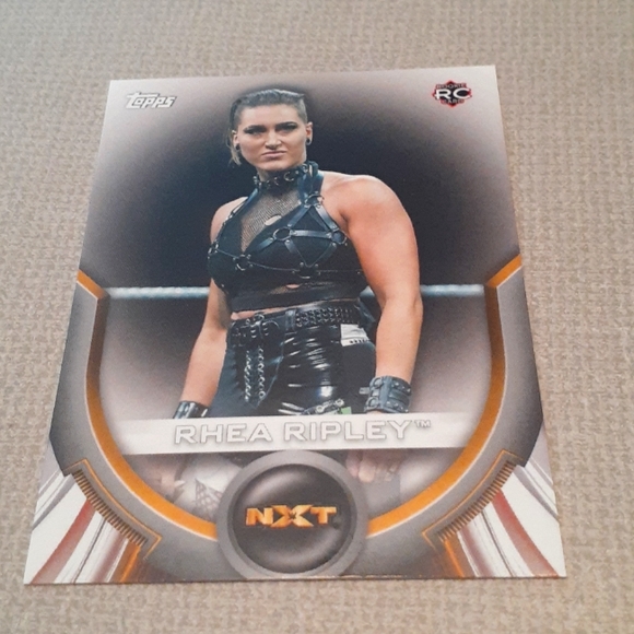 Topps | Toys | 220 Rhea Ripley Topps Rookie Card Wwe Nxt Judgement Day ...